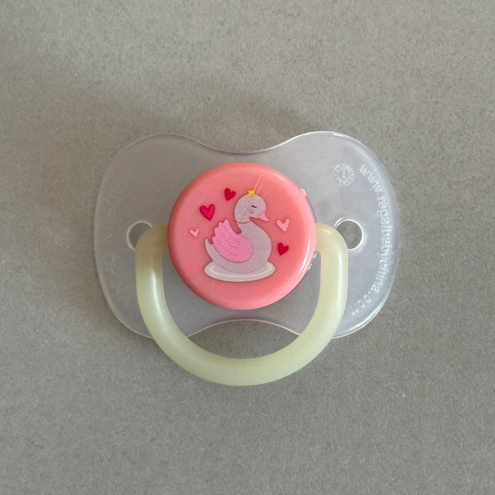 Pink Swan Reborn Magnetic Dummy - self fit magnet – Granny P's Reborn ...