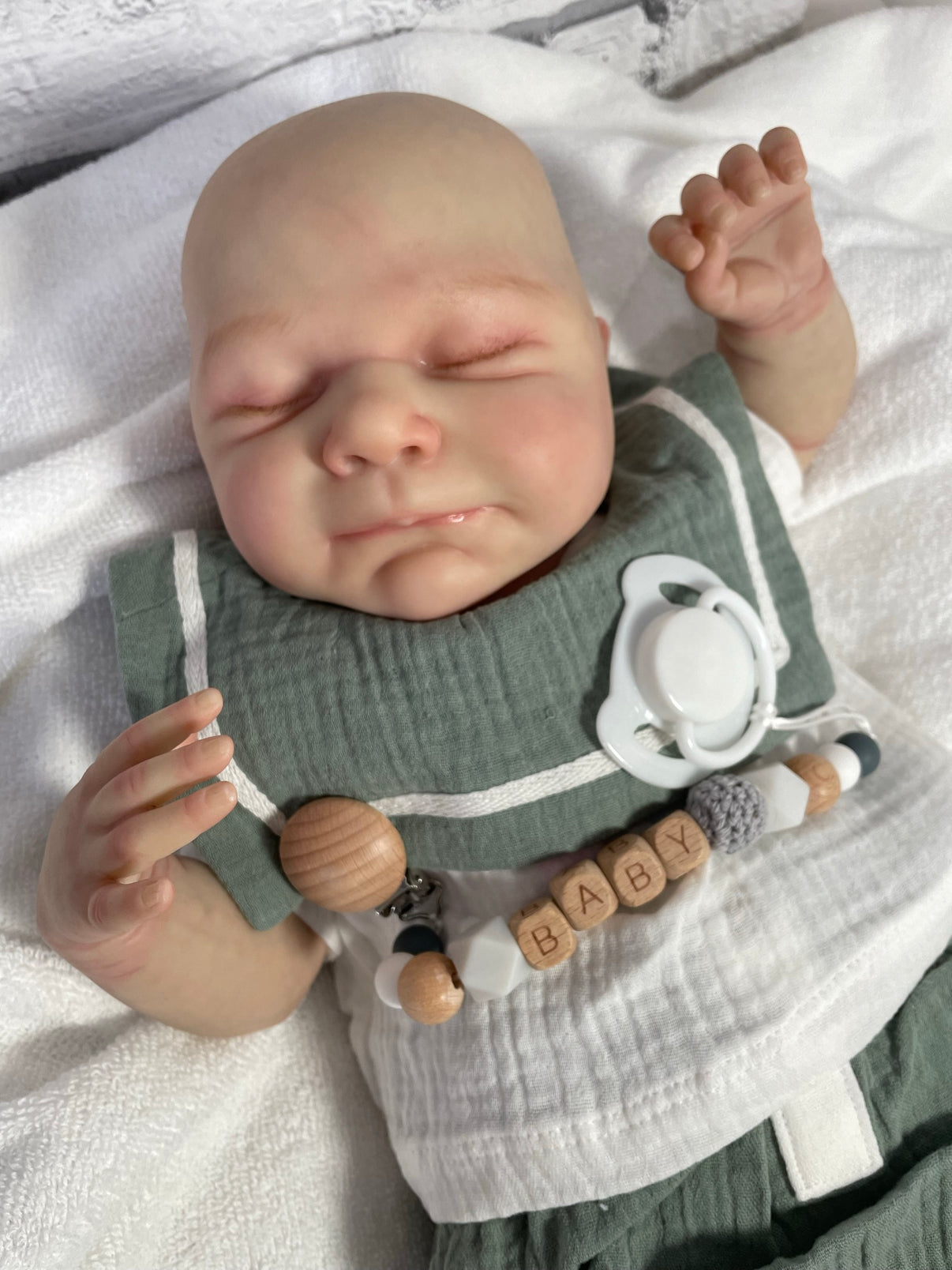 Samuel Reborn Baby Doll - Cassie Brace – Granny P's Reborn Nursery